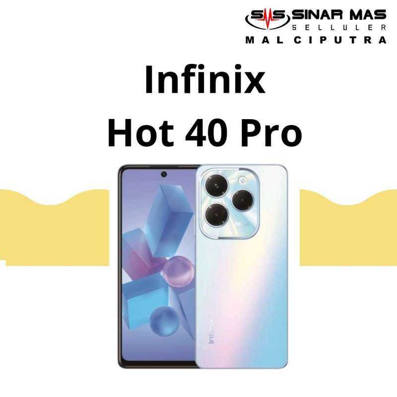 Jual Infinix Hot 40 Pro 8/256gb New - Biru Di Seller Sinar Mas Selluler ...