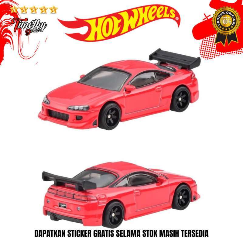 Promo Hot Wheels Premium New Loose Mitsubishi EVO VI Eclipse From Twin ...