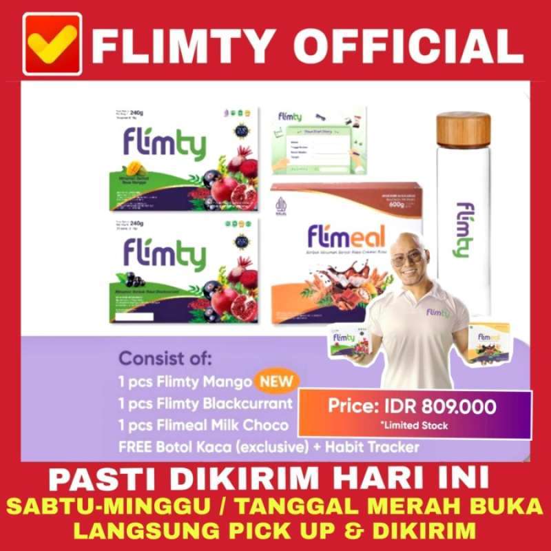 Promo PAKET FLIMTY SPECIAL EDITION DEDDY CORBUZIER DC FLIMEAL FLIMTY ...