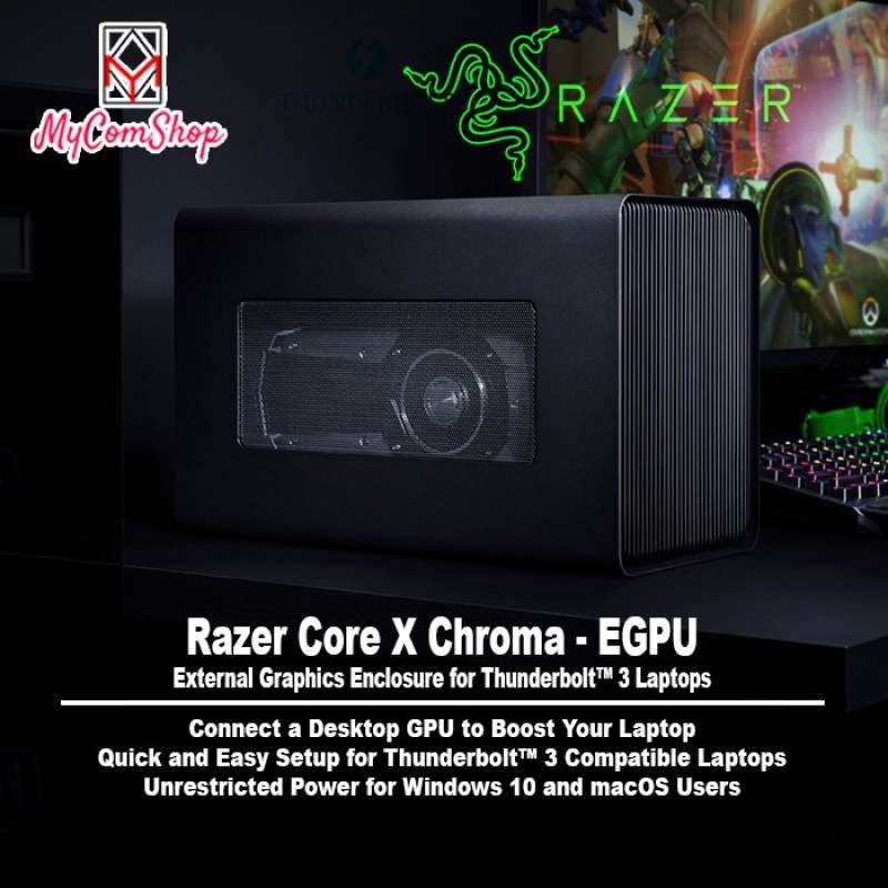Promo Razer Core X Chroma EGPU External Graphics Thunderbolt 3 Diskon 9 ...