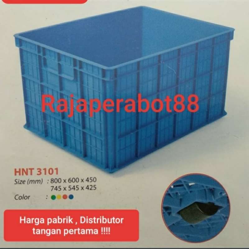 Promo Box Container 200 Liter Hanata 3101 / Keranjang Industri ...