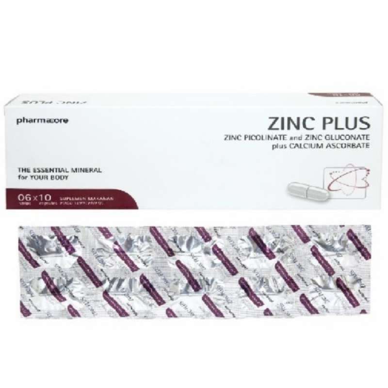 Promo Zinc Plus Capsules Diskon 33% Di Seller Alfaza Shop - Meruya ...