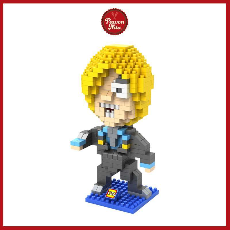 Promo LOZ 9823 One Peace Sanji | DIY Brick Block Mainan Balok Building ...
