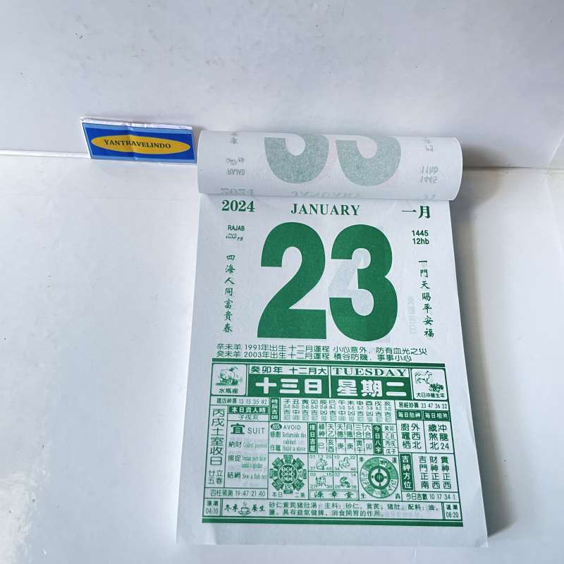 Jual Kalender 2024 Chinese Original Murah - Harga Diskon Maret 2024 ...