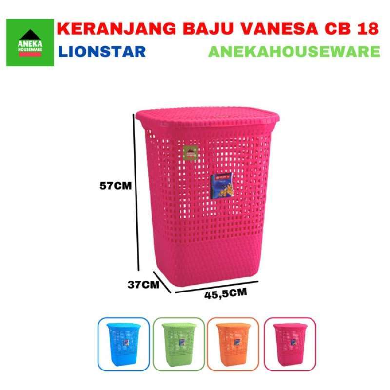 Jual Keranjang Baju /laundry Bag Cb-18 Vanesa Laundry Box Large Lion ...