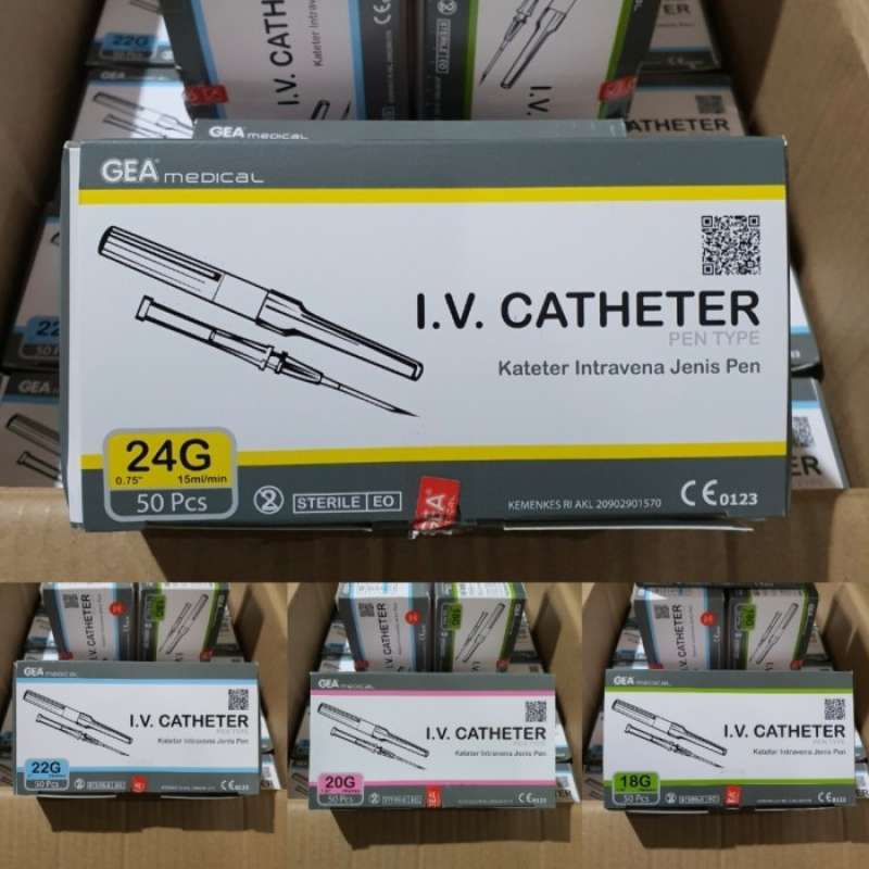 Promo Gea Iv Catheter / Iv Kateter / Surflo / Abbocath / Abocat Diskon ...