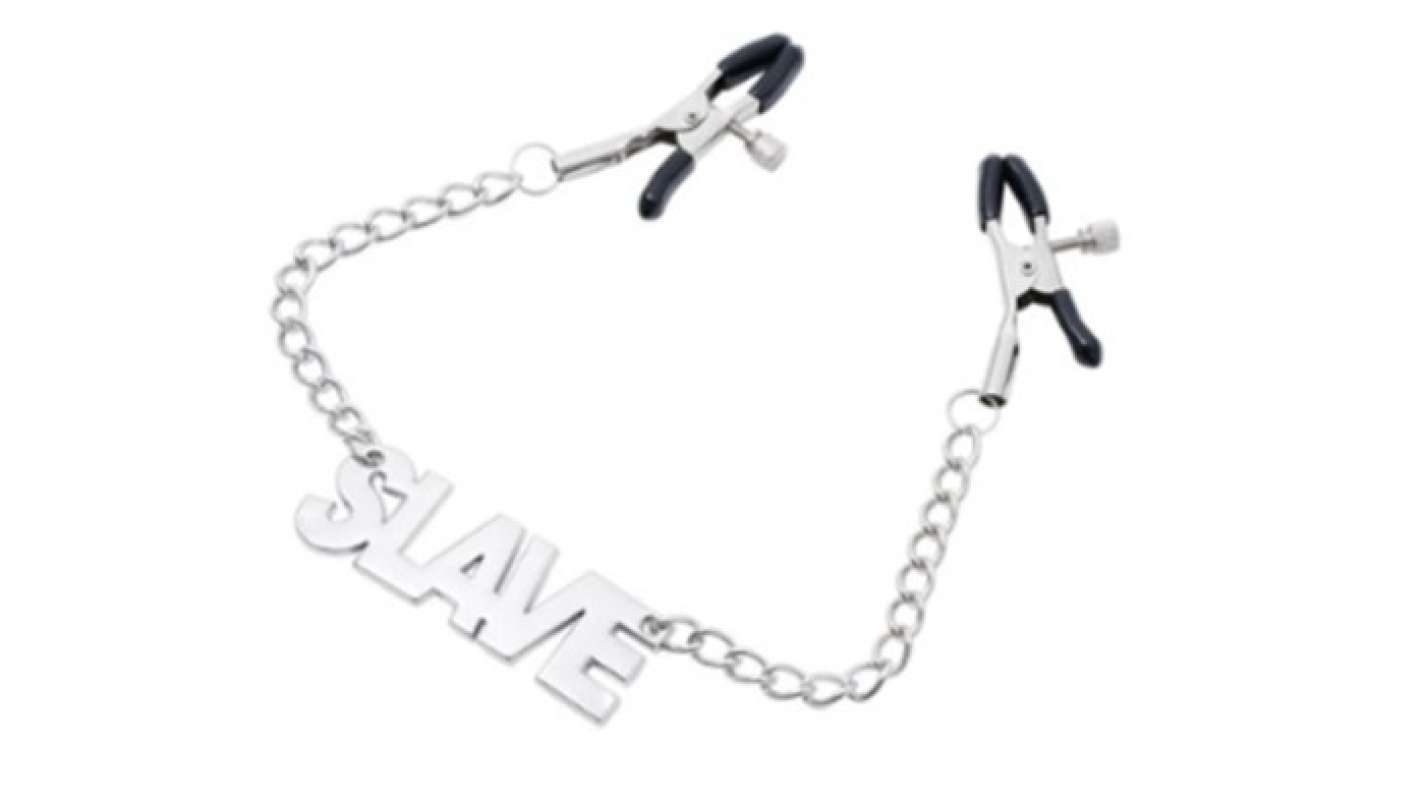 Promo Nipple Clamp Bdsm Bondages Tag Daddy Slave Slut Diskon 23% di Seller Aninda Store ID ...