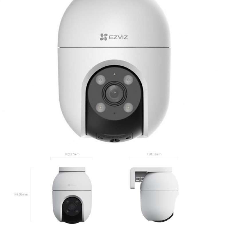 Promo Baru Ezviz C8C Ptz Pan Tilt Zoom Wifi Outdoor 2Mp 8Xoptical ...