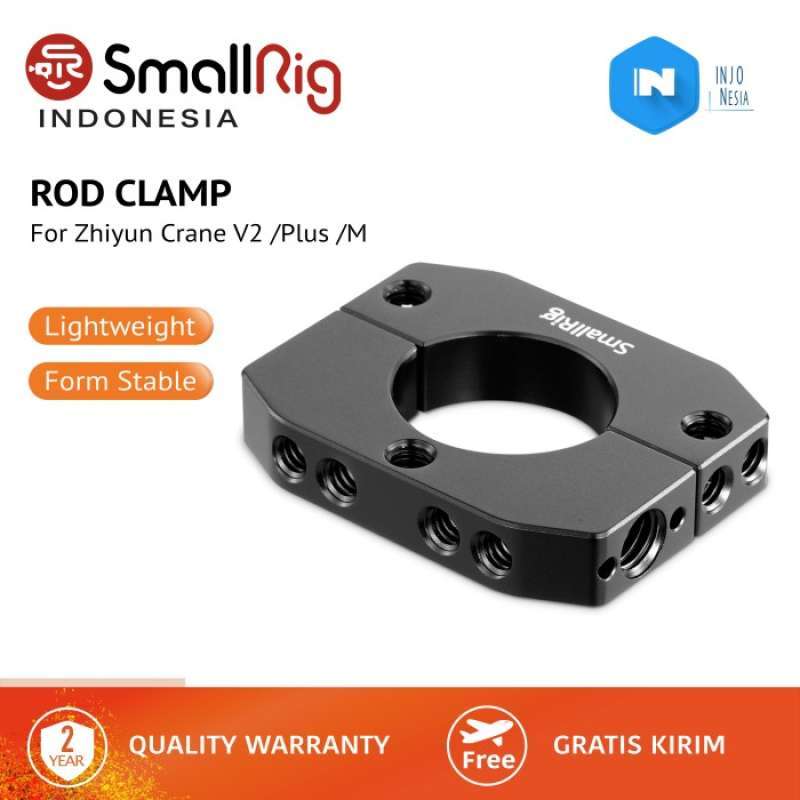 Promo SMALLRIG DSLR CAMERA STABILIZER ROD CLAMP FOR ZHIYUN CRANE / V2 ...