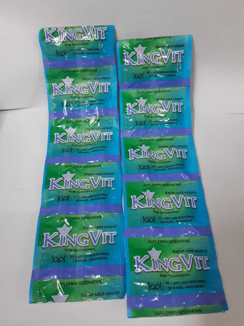 Jual Kingvit Isi 10 Kaplet Di Seller Apotik Victory Glodok Official ...