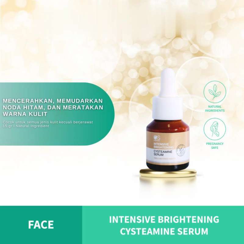 Jual Larissa Serum Intensive Brightening Crysteamine, Mencerahkan dan Memudarkan Flek di Seller ...
