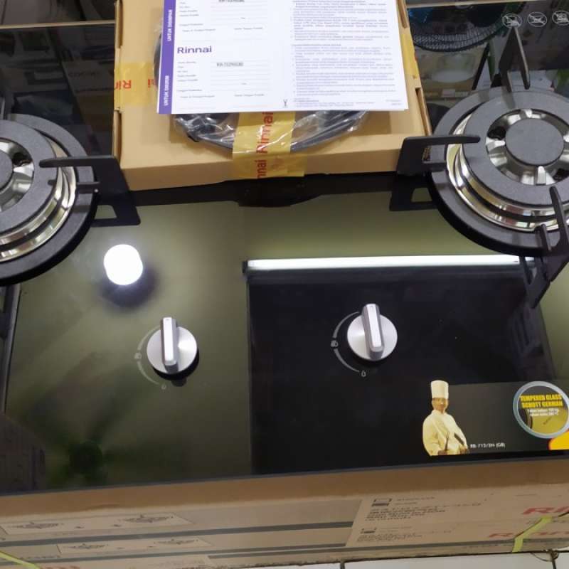 Promo New Built-In Gas Hob Kompor Gas Tanam 2 Tungku Rinnai Rb-712 N(Gb) Terbaru Diskon 3% di ...