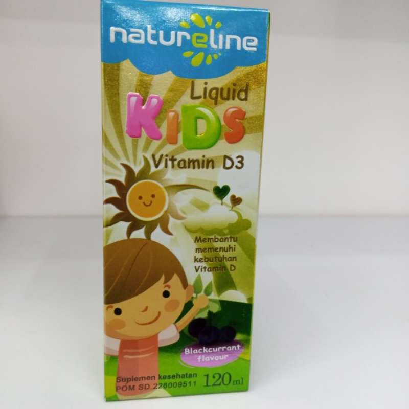 Promo NATURELINE LIQUID KIDS VITAMIN D3 120 ml Diskon 33% di Seller ...
