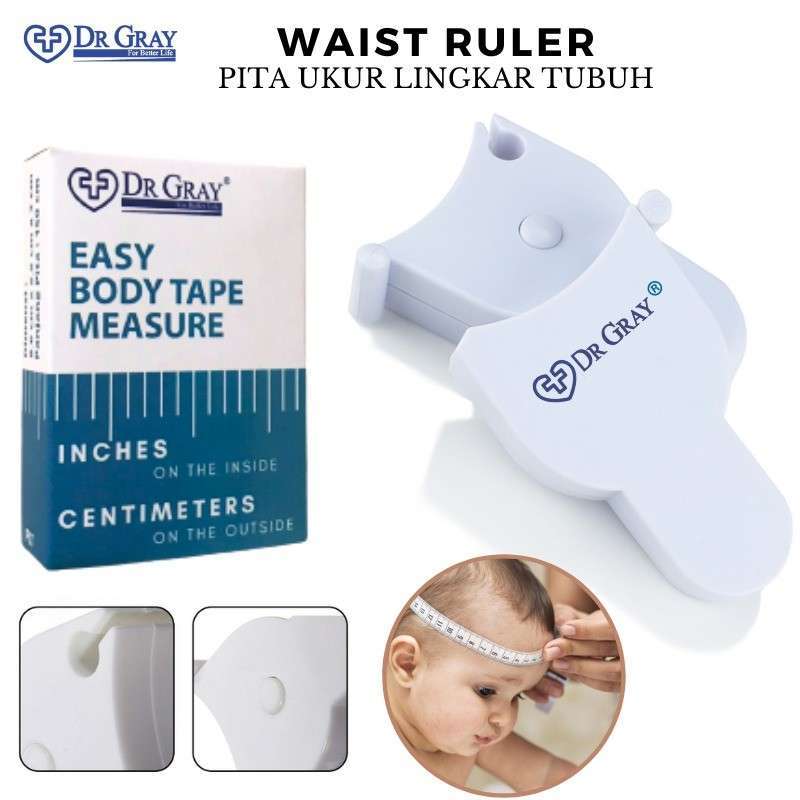 Promo Meteran Ukur Tubuh Pita Alat Ukur Lingkar Kepala Bayi Badan ...