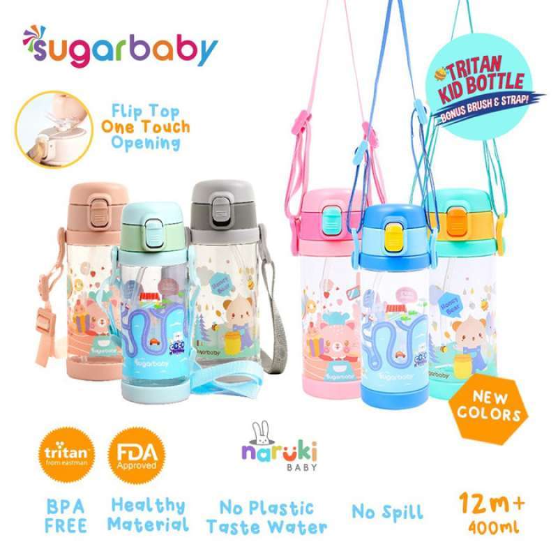 Promo Sugar Baby TRITAN Kid Bottle 400 ml,12 mo+ Botol Minum Anak ...