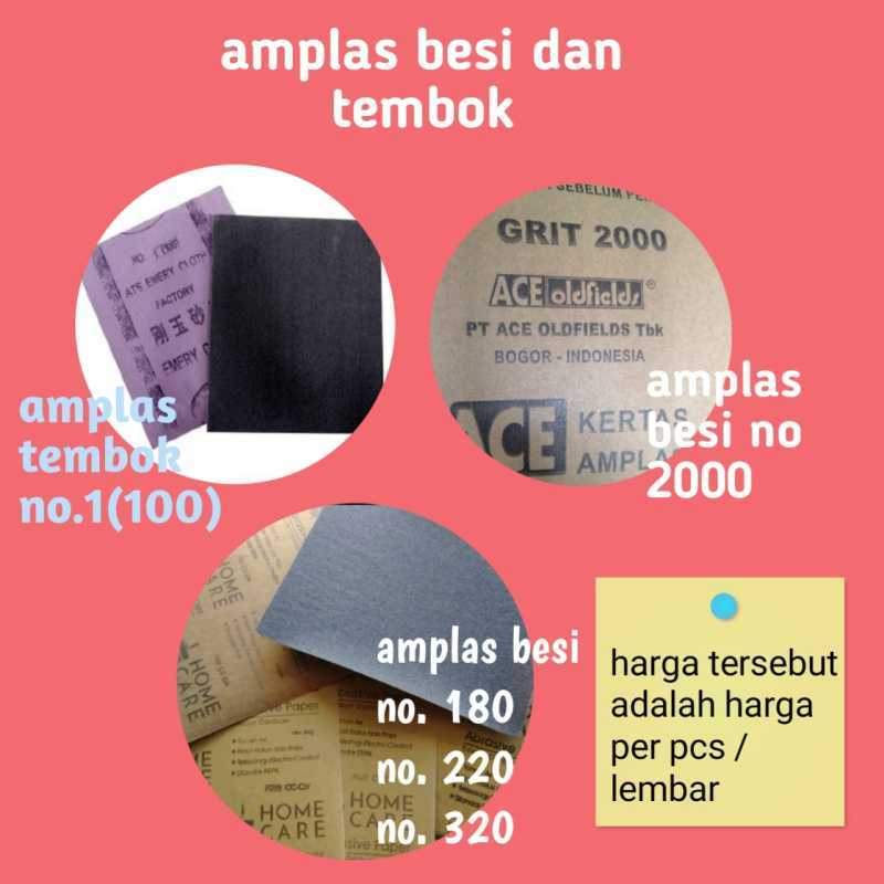 Jual Amplas lembaran, ampelas kayu, besi, tembok,amplas - AMPLAS BESI ...