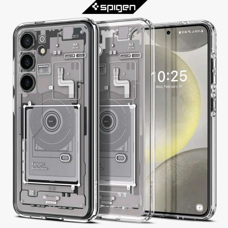 Jual Case Samsung Galaxy S24 Spigen Ultra Hybrid ZERO ONE Casing - Zero One White di Seller ...