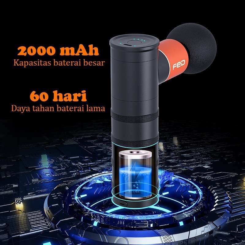 Jual Alat Fascia Massage Gun Portable | Alat Pijat Elektrik Badan ...