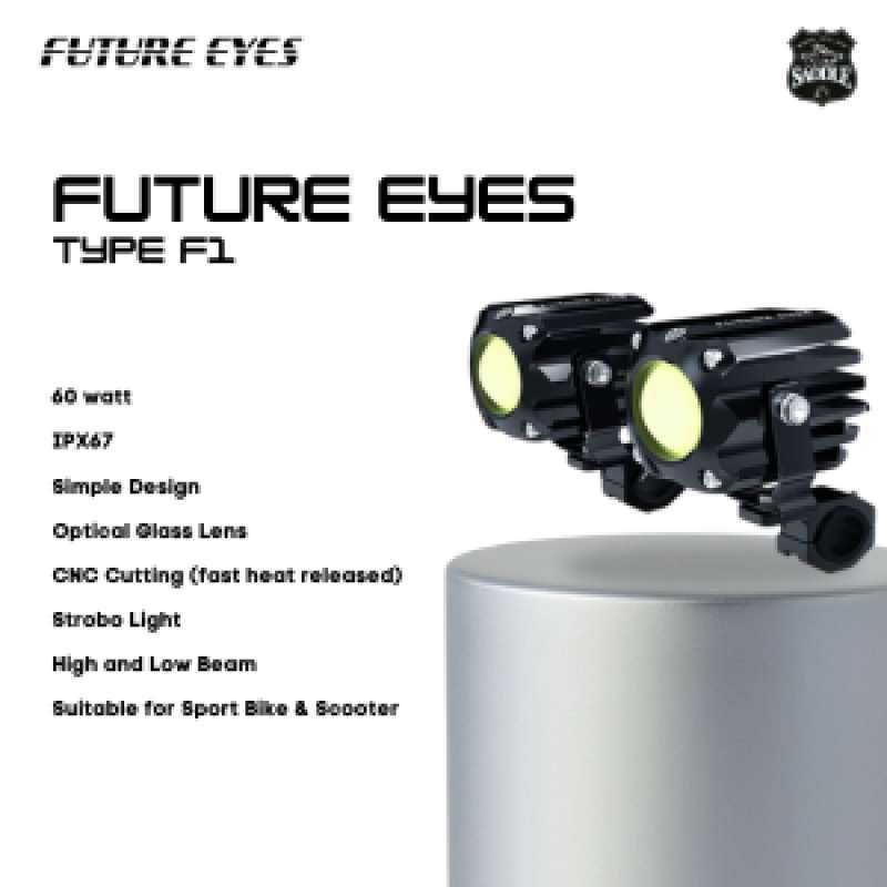 Jual Retouch Future Eyes F1 Pro Auxiliary Motorcycle Light Di Seller ...