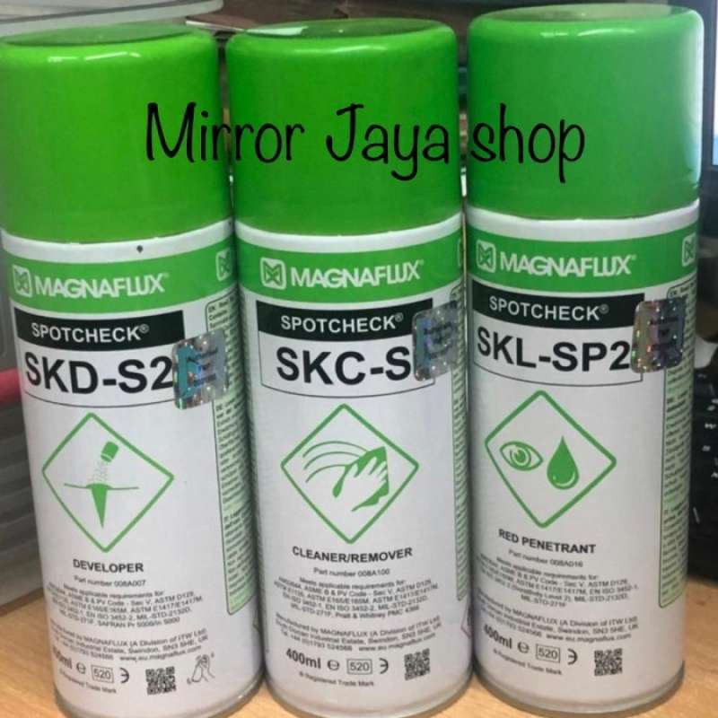 Promo MagnaFlux Spotcheck Harga Perset - Cleaner, Developer, Penetrant ...