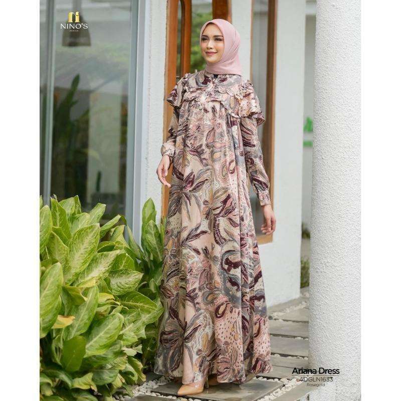 Jual Ariana Dress By Ninos Design - Rosegold Di Seller Nino's Design ...
