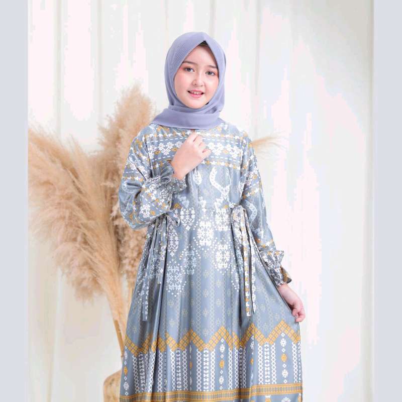 Jual Sarimbit Family Raya Hawa Fuku Softgreen X Silver Michan Seraham Keluarga - Son S Di Seller ...