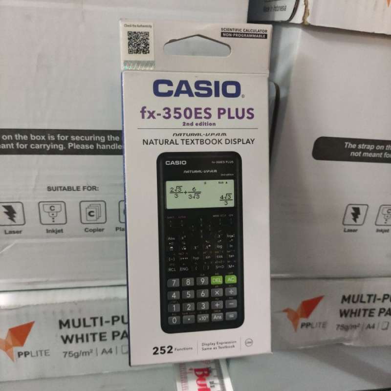 Jual Casio Scientific Calkulator fx-350ES plus garansi resmi di Seller ...