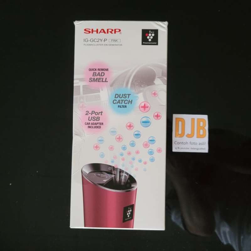 Jual SHARP Car Air Purifier IG-GC2Y-B ion Plasmacluster filter udara ...