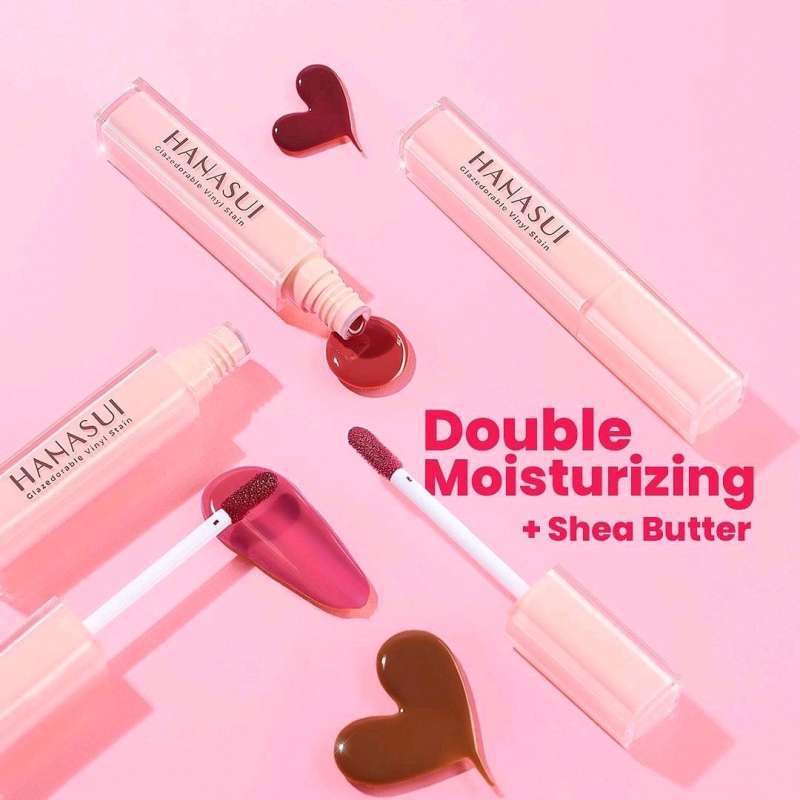 Jual Hanasui Glazedorable Vinyl Stain Lip Cream Di Seller New Megah ...
