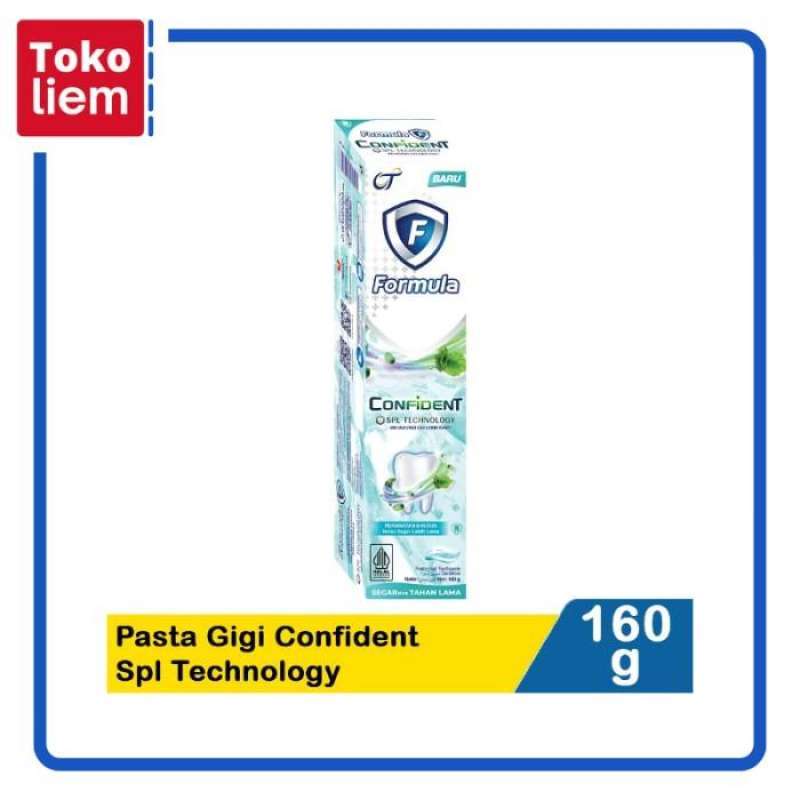 Jual Formula Pasta Gigi Confident Spl Technology 160g di Seller Toko ...
