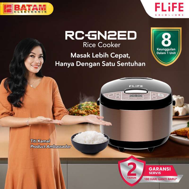Jual FLiFE Rice Cooker Digital 2 Liter - RC-GN2ED di Seller BATAM ...