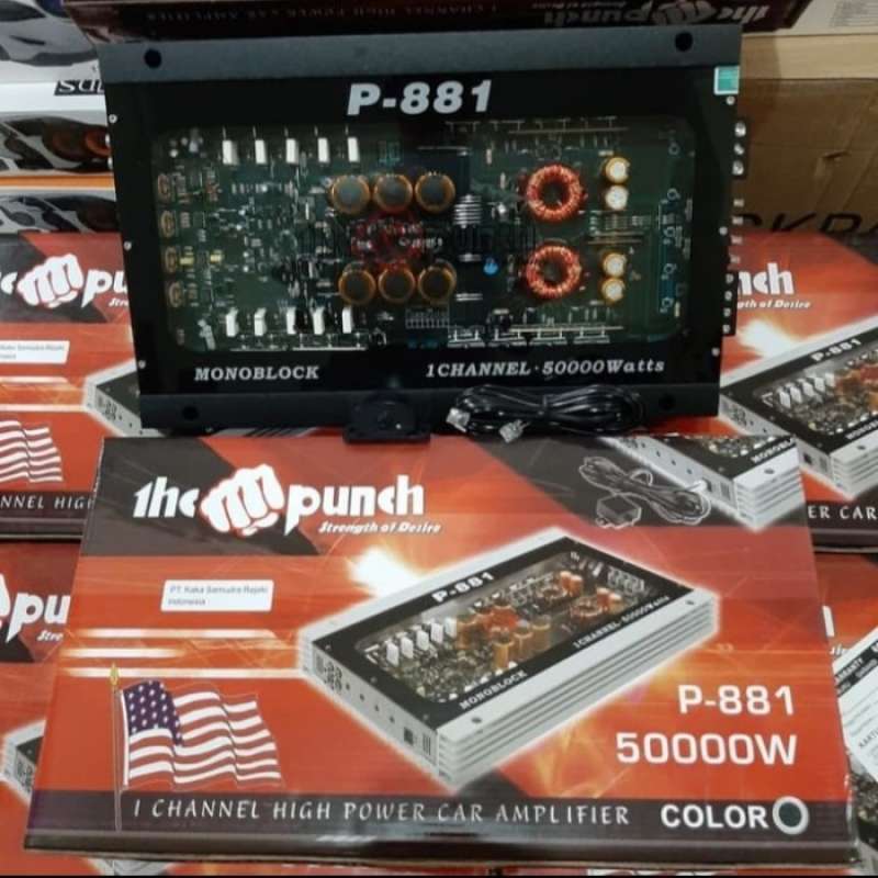 Promo Power Monoblock The Punch 50000 Watt Diskon 50% Di Seller Seaesaw ...