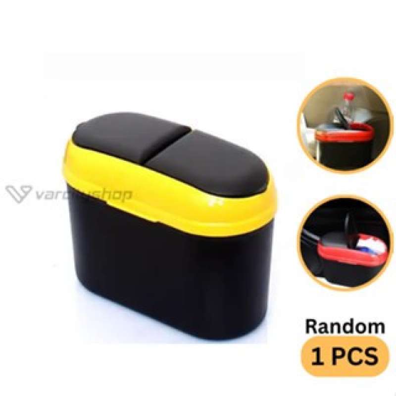 Jual Tempat Sampah Mobil Segi Empat Car Trash Bin Tong Sampah Mini ...