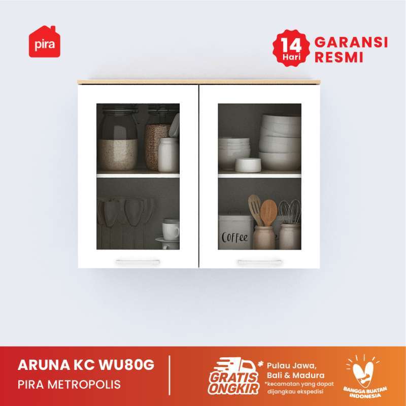 Promo Pira Metropolis Ox - Aruna Kc Wu80g Rak Gantung Dapur / Kitchen ...