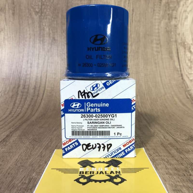 Promo Filter Oli Hyundai Atos / Atoz -Oil Filter - Hyundai -Bisa Diskon ...