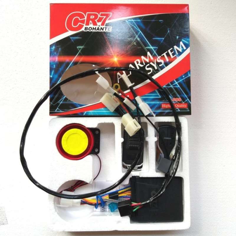 Promo Alarm Motor Cr7 Bht Pnp Khusus R15 Tinggal Colok Diskon 50% Di ...