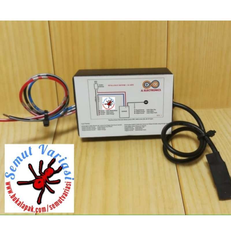 Promo Pengaman Motor Otomatis Sensor Sentuh Plus Alarm Universal Semua Motor Diskon 50% Di ...