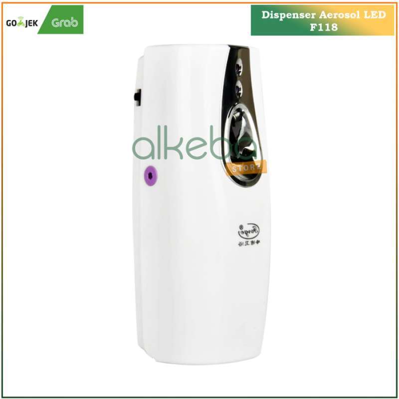 Promo Automatic LED F118 Aerosol mesin Dispenser pewangi ruangan ...