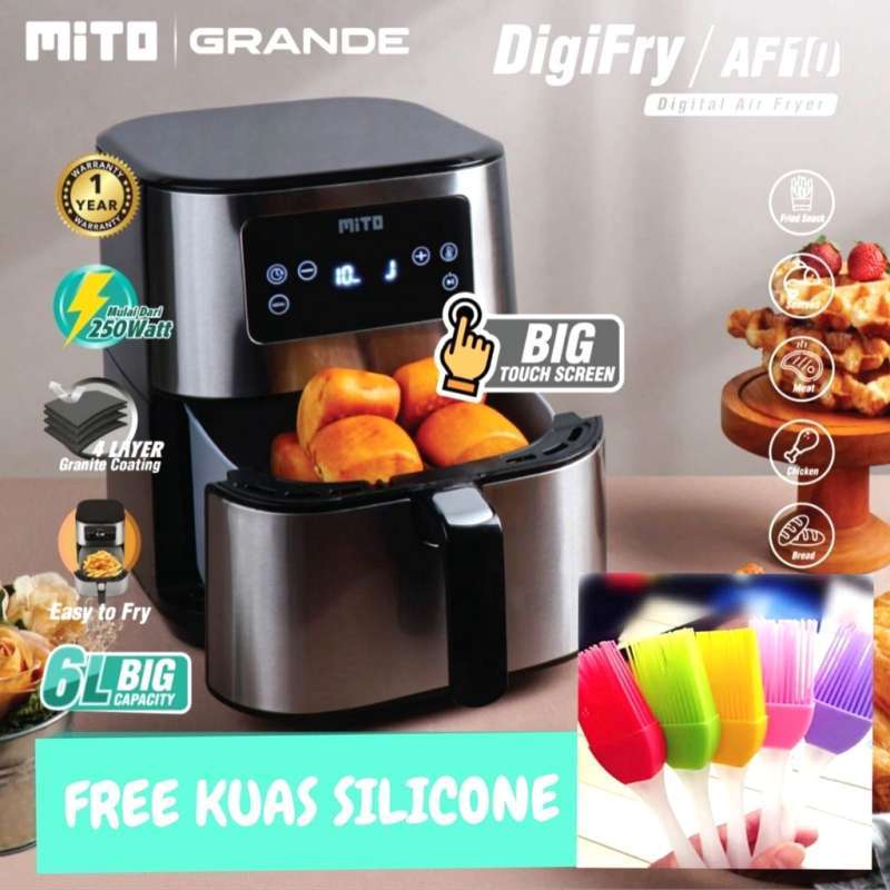 Jual MITO Grande Air Fryer AF10 Original Digifry AF 10 Besar Kapasitas ...