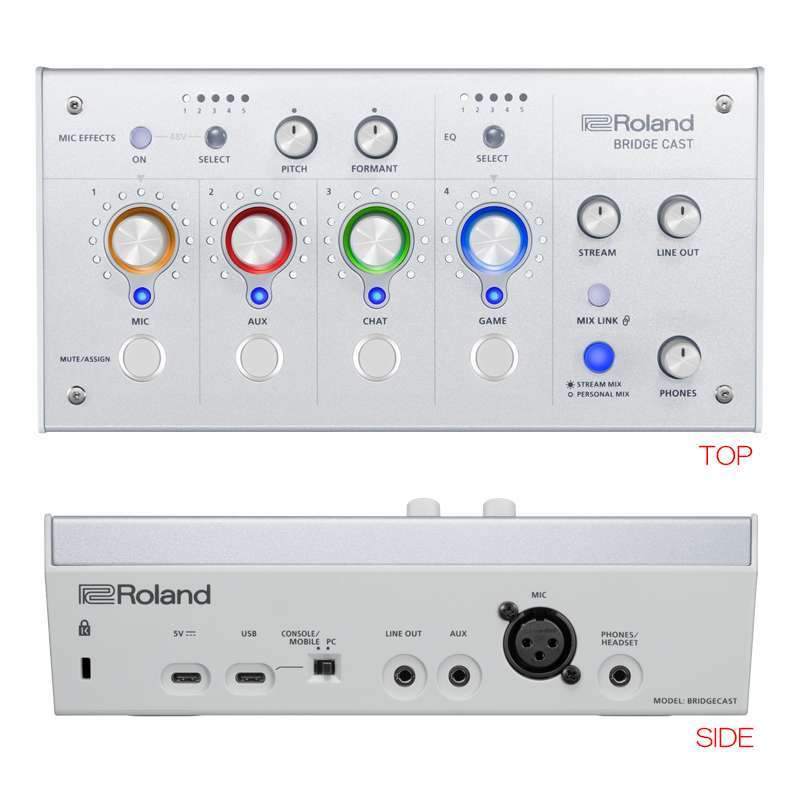 Jual Roland Bridge Cast Dual-bus Gaming Audio Mixer - Putih di Seller ...