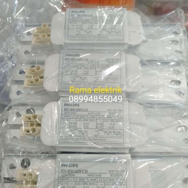 Promo Ballast Travo Lampu Neon Lampu Tl Bta 36w 36waat Philips Original Berkualitas Diskon 5 Di