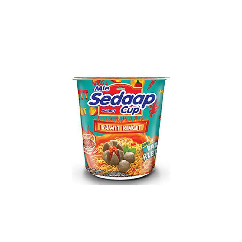 Jual Sedaap Mie Cup Rasa Baso Bleduk 77g Di Seller Hypermart Official ...