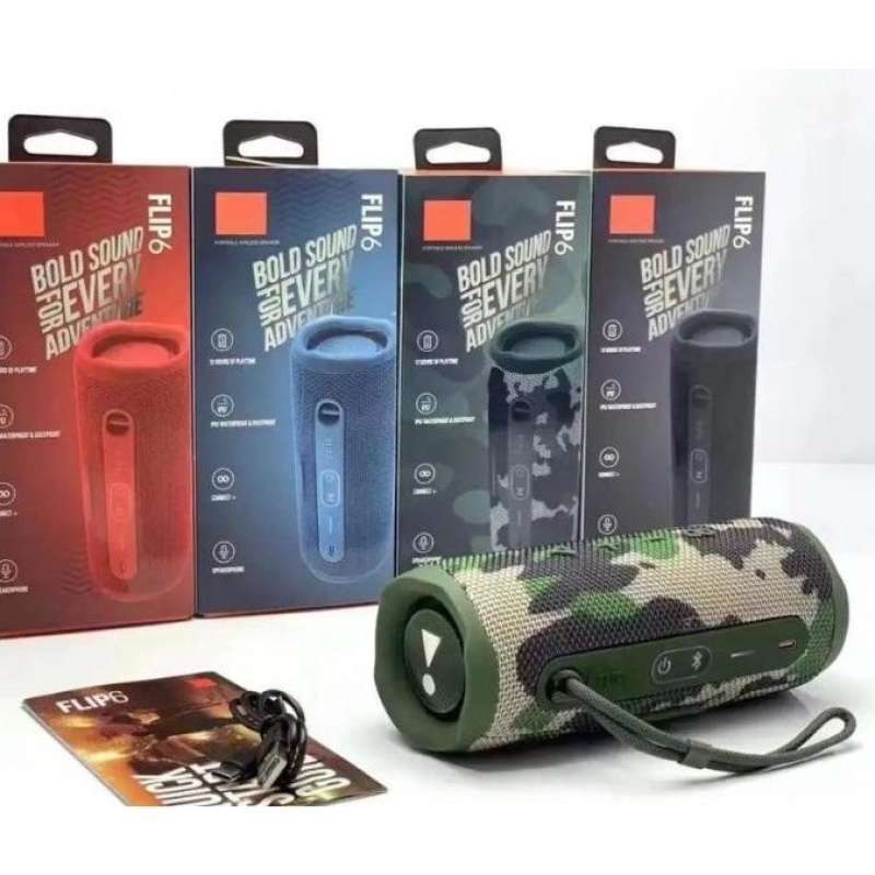 Jual Jbl Flip 6 Portable Bluetooth Speaker With 2-way Speaker System Di Seller Toko Grosir ...