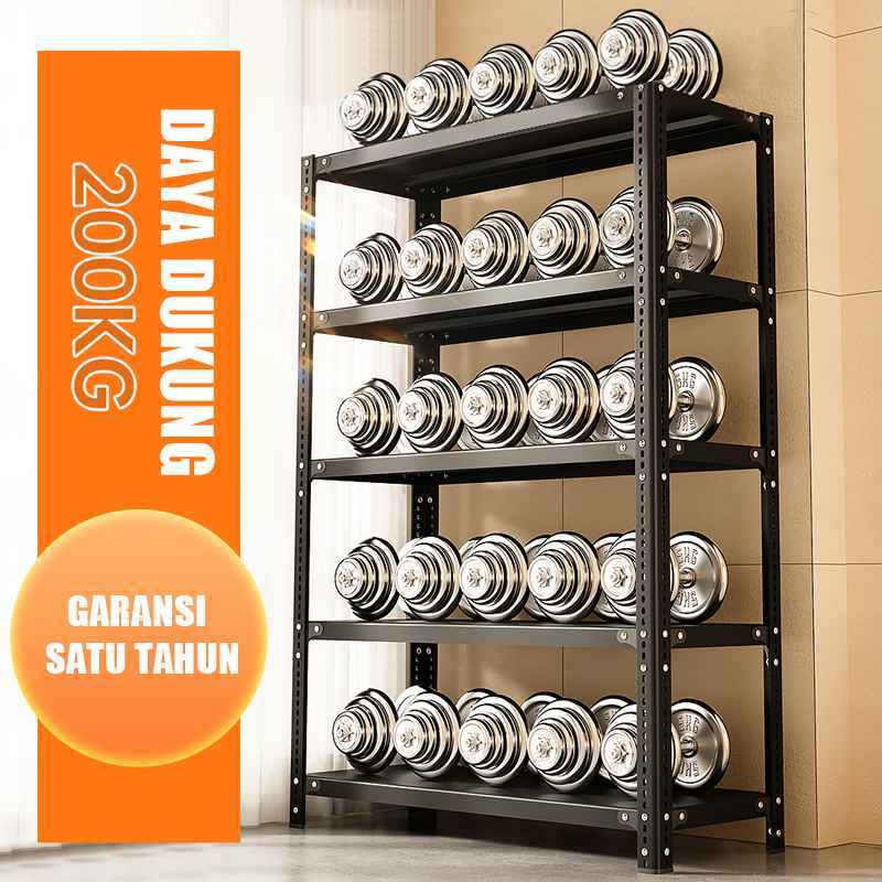 Promo 120*40*200CM Rak besi siku 5 sus - ⚫4L【70*30*150】 Diskon 53% di Seller RMJ - Cabang - Kota ...