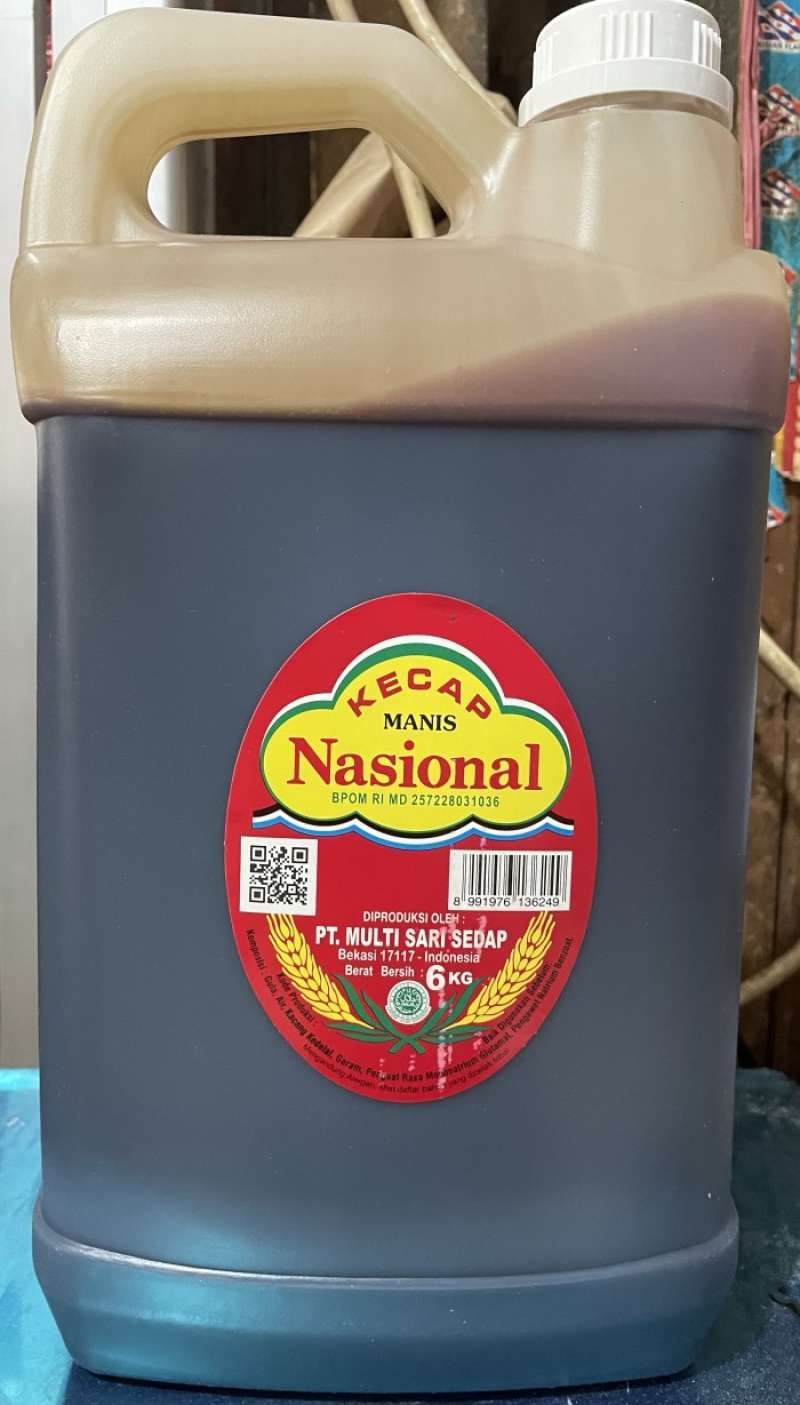 Promo kecap nasional 6 kg jerigen Diskon 33% di Seller VIRGO STOREE ...