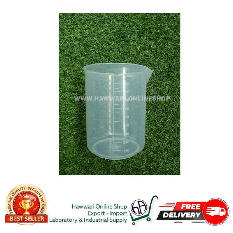 Promo Plastic Beaker Glass 1000ml Diskon 33% Di Seller Jaya Raga ...