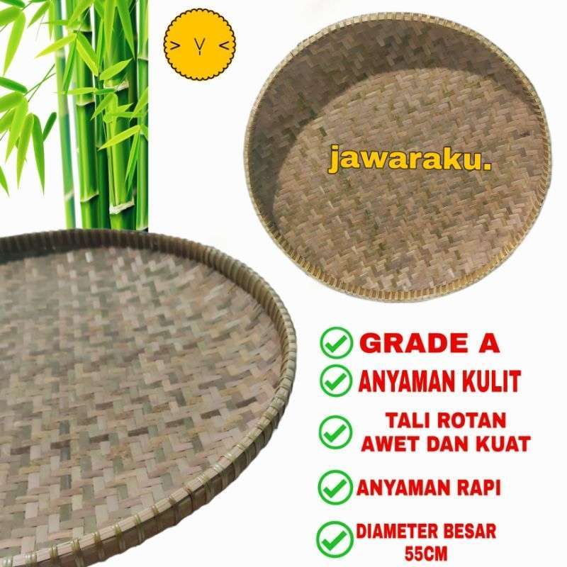 Jual tampah anyaman kulit jaitan rotan kualitas grade A kualitas ...