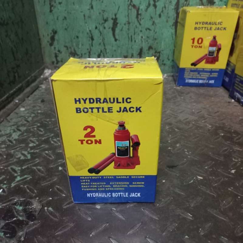 Promo New Dongkrak Botol 2 Ton Hydraulic Bottle Jack 2 Ton Terbaik ...