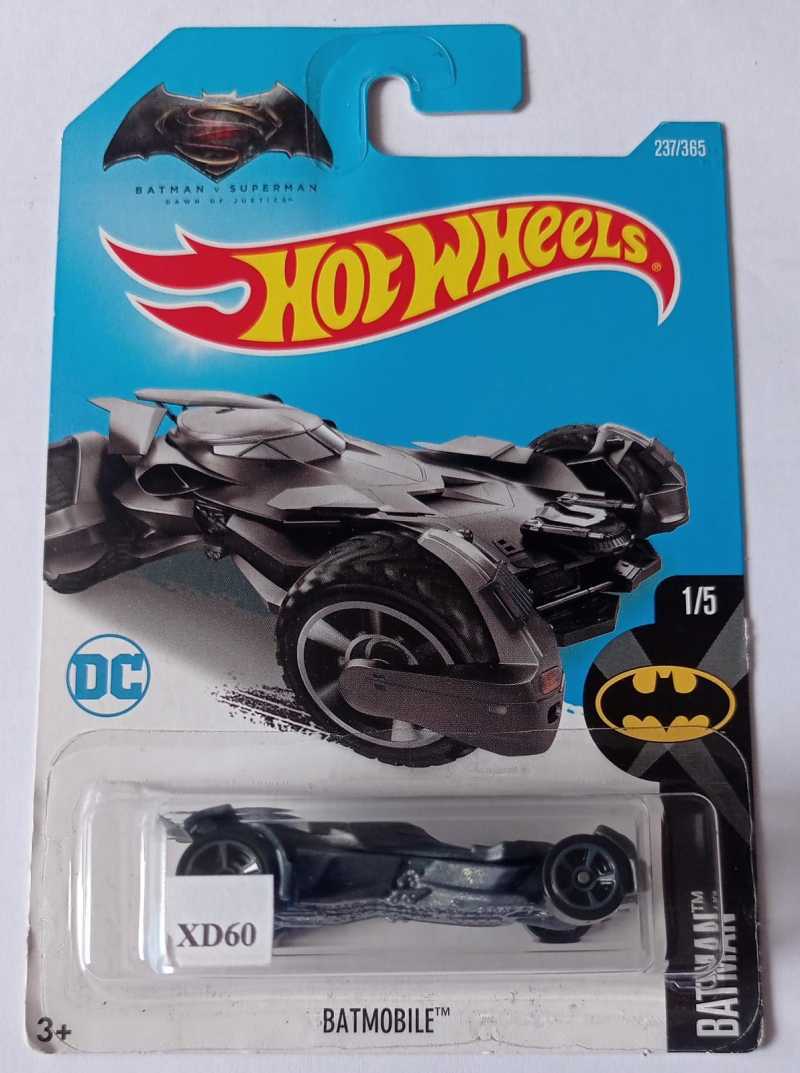Jual Hot Wheels Batmobile Batman V Superman Dawn Of Justice Dc Silver