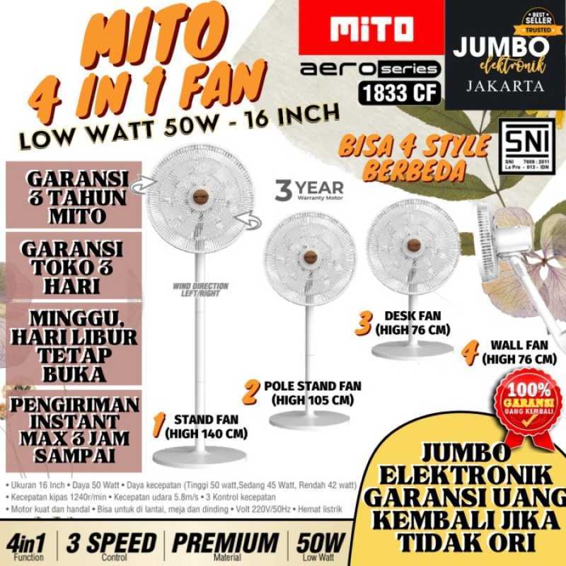 Promo Kipas Angin Mitochiba 4In1 1833Cf 1833 Cf Aero Fan 16 Inch 4 In 1 ...